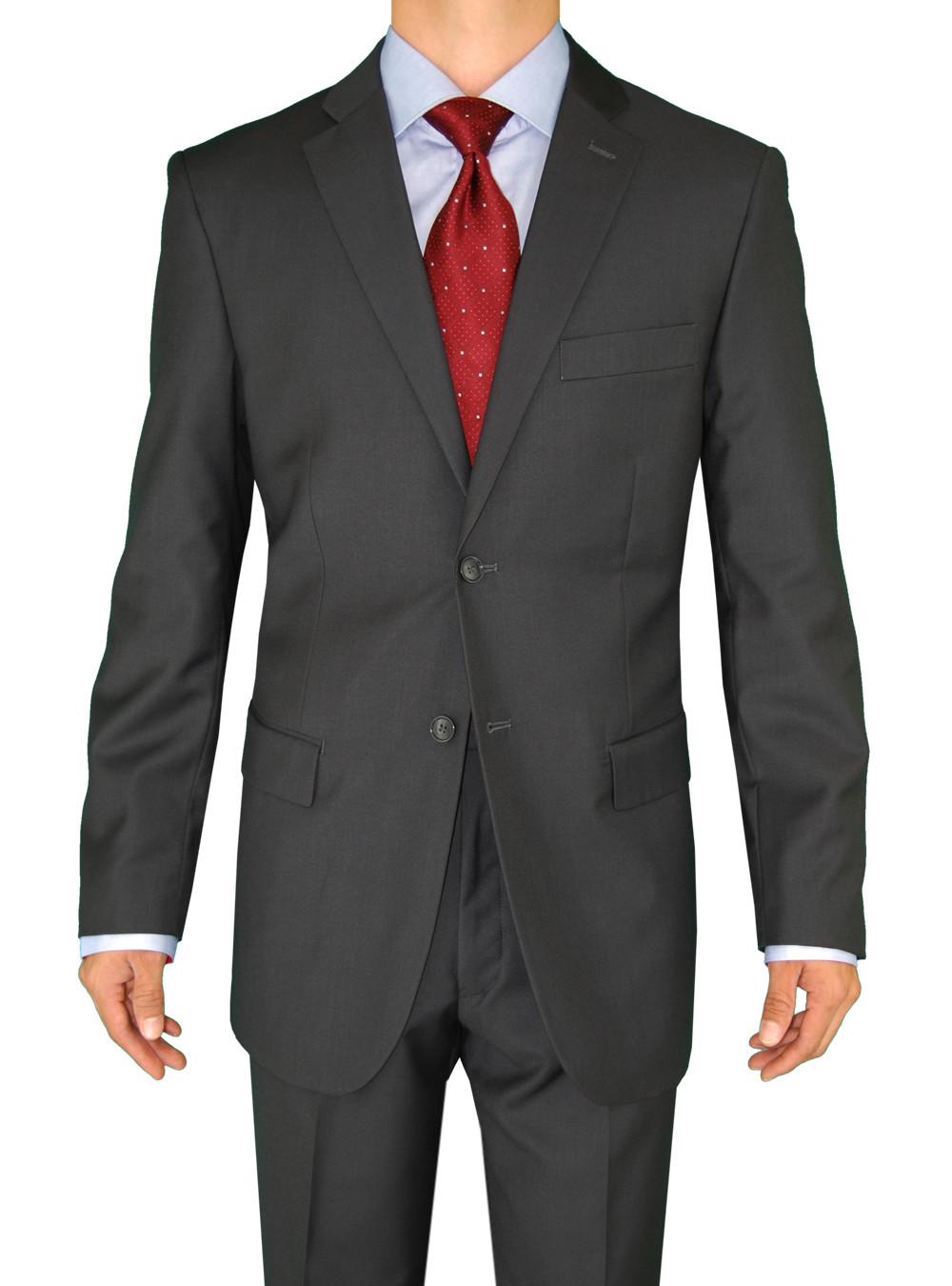Mens Charcoal 2 Button classic fit suits by Darya Trading - Fashion ...